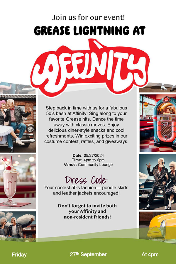 Grease lighting at Affinity | Tri-Cities Area Journal of Business