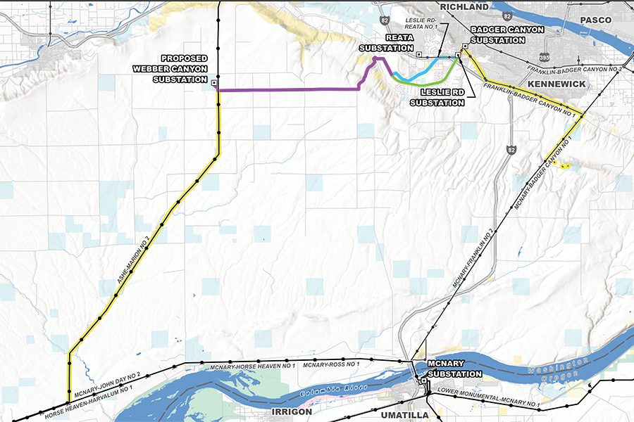 BPA proposing new transmission line, substation to support Tri-Cities ...